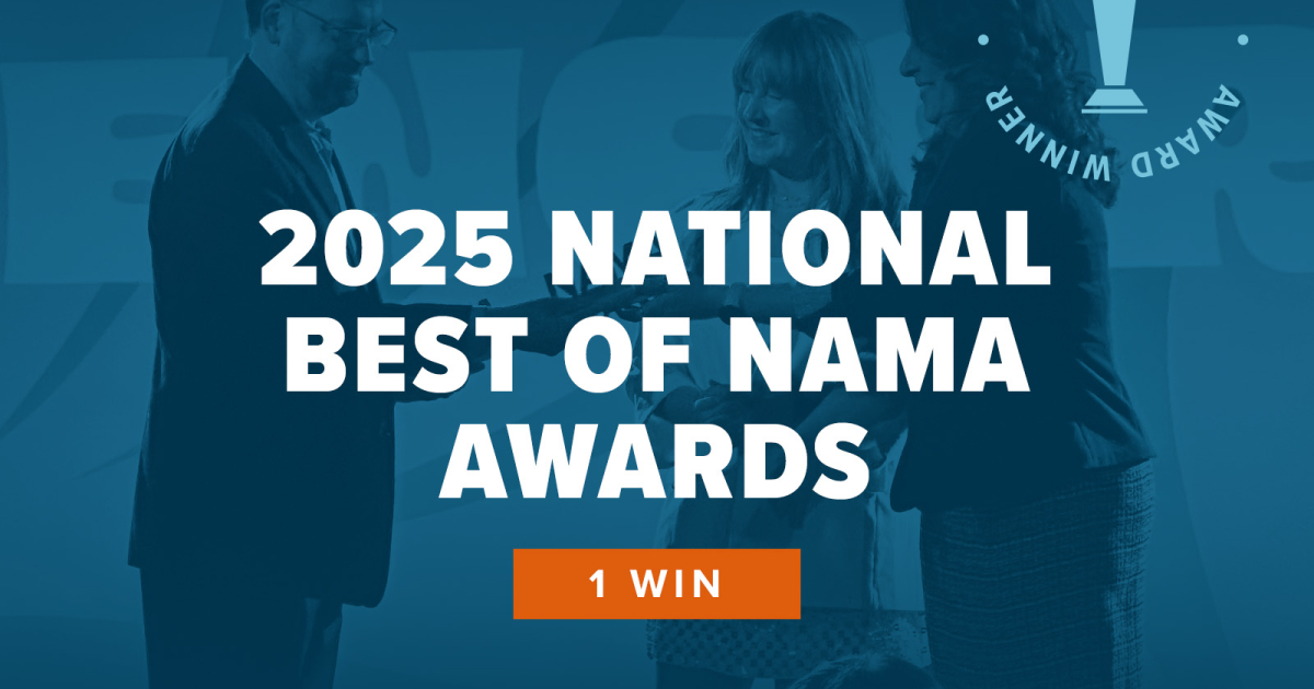 National First Place Win at Best of NAMA Awards | Swanson Russell
